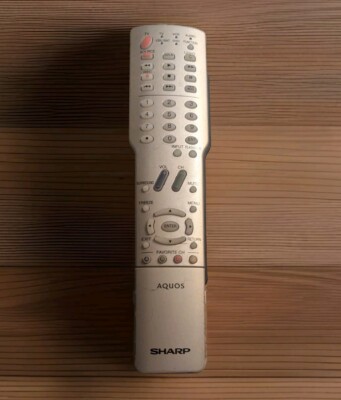 Sharp Aquos Remote Control GA416WJSA Silver | eBay