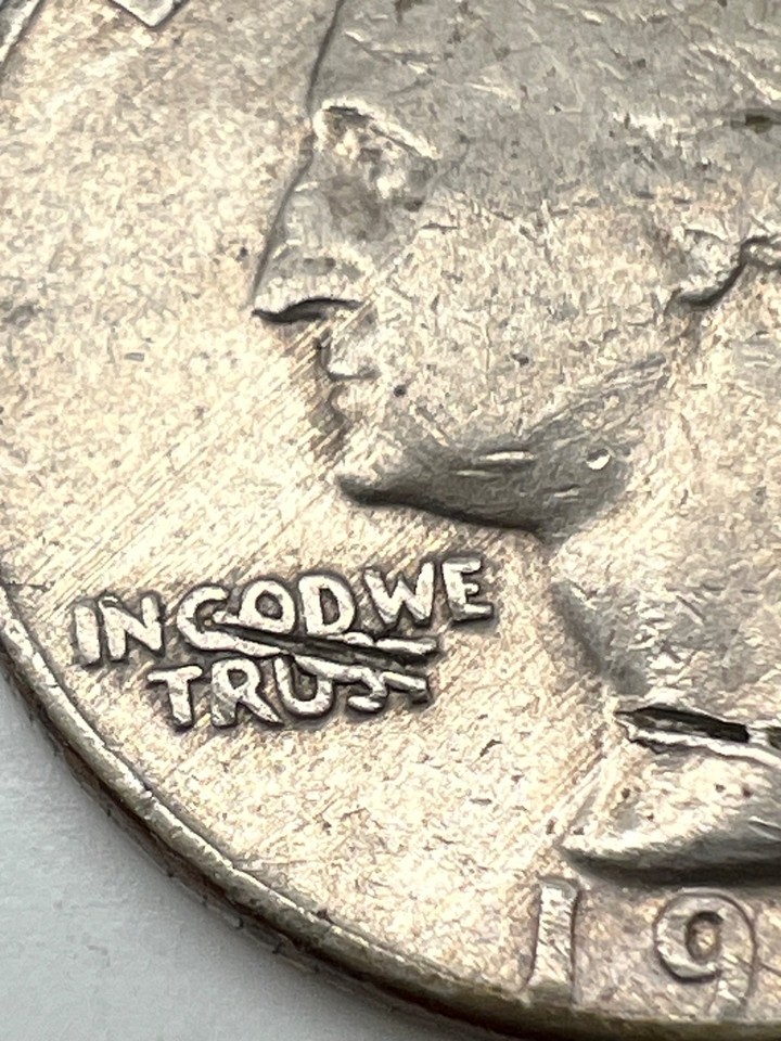 RARE 1967 Washington Quarter No Mint Mark With Strike Marks. | eBay