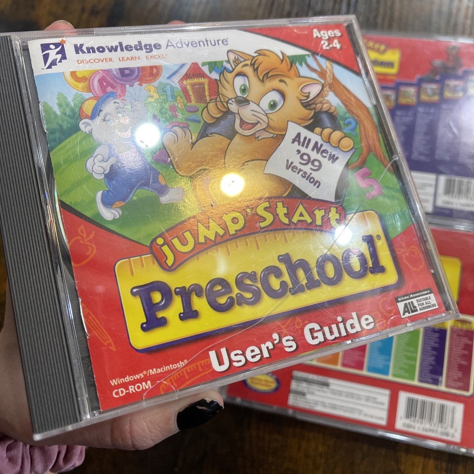 Jump Start CD-ROM Preschool Kindergarten 1st Grade Reading Spanish User ...