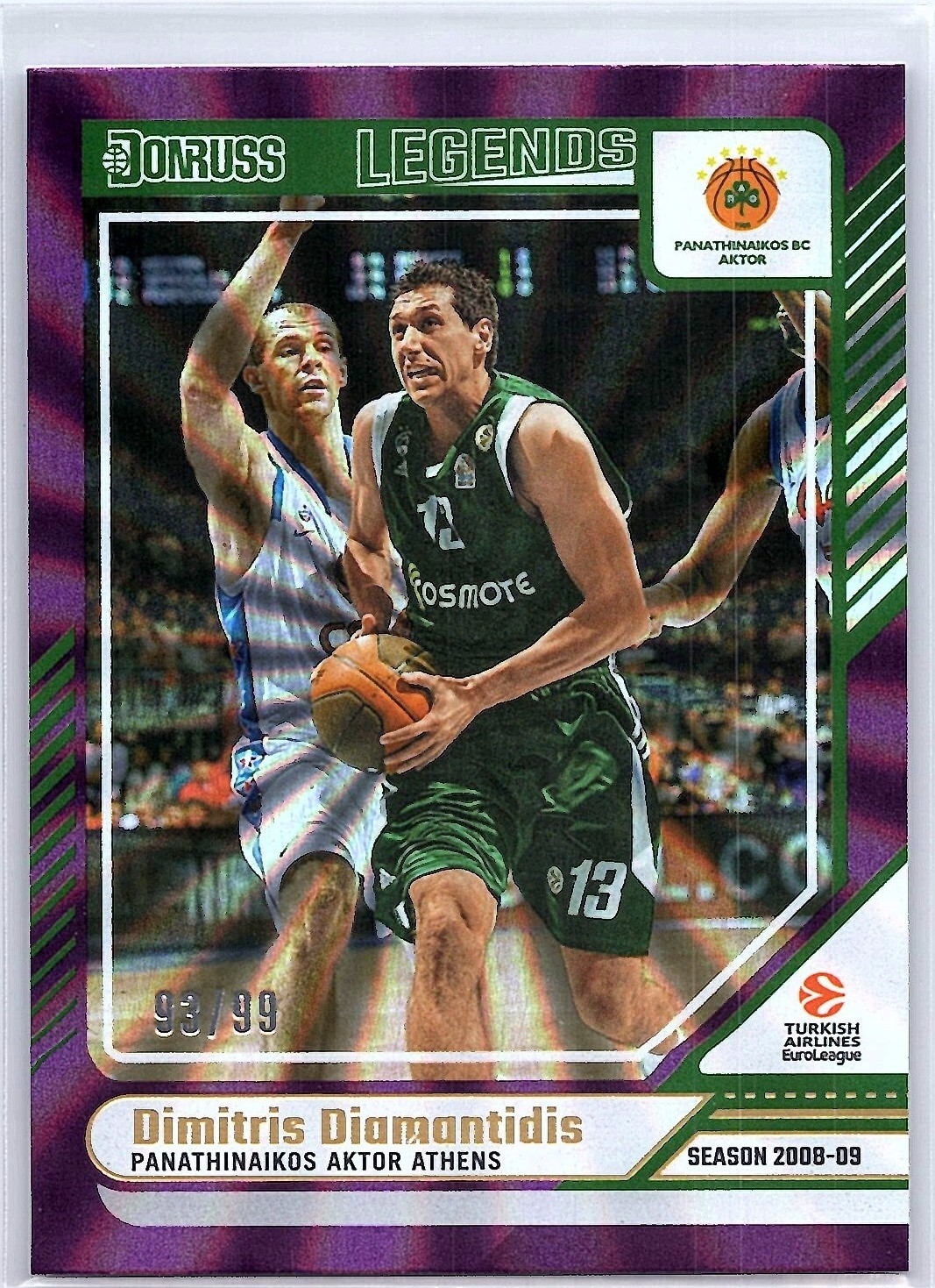 2024-25 Panini Donruss Euroleague - Legends Dimitris Diamantidis #171 ...