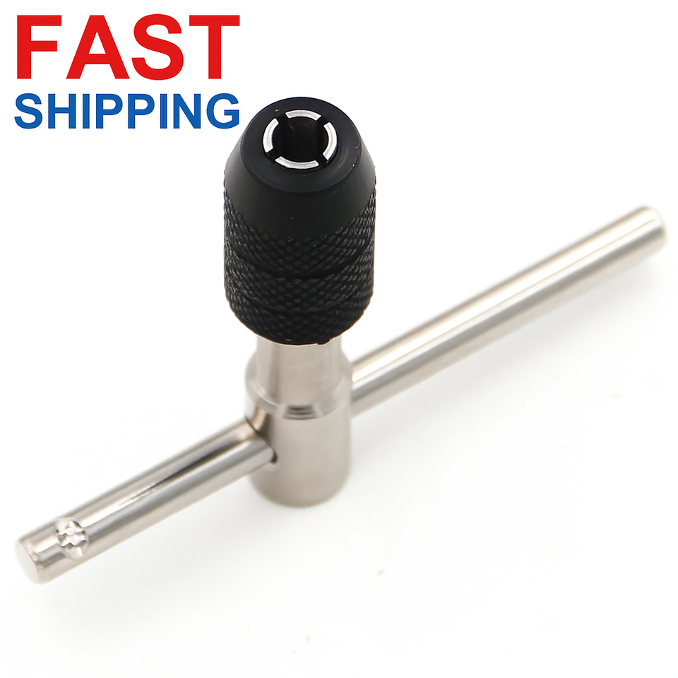 T-Type Tap Wrench Set 3-6mm M3-M8 Thread Tapping Hand Tool with 5pcs ...