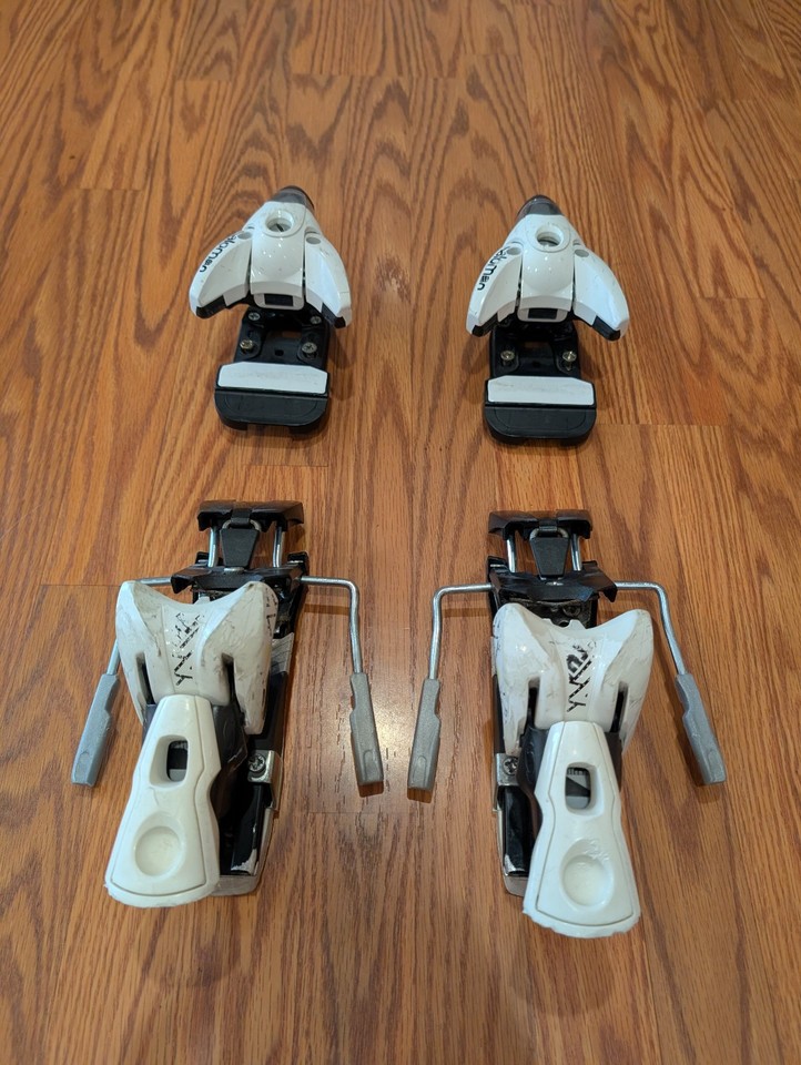 Salomon STH 14 Ski Bindings - White/Black | eBay