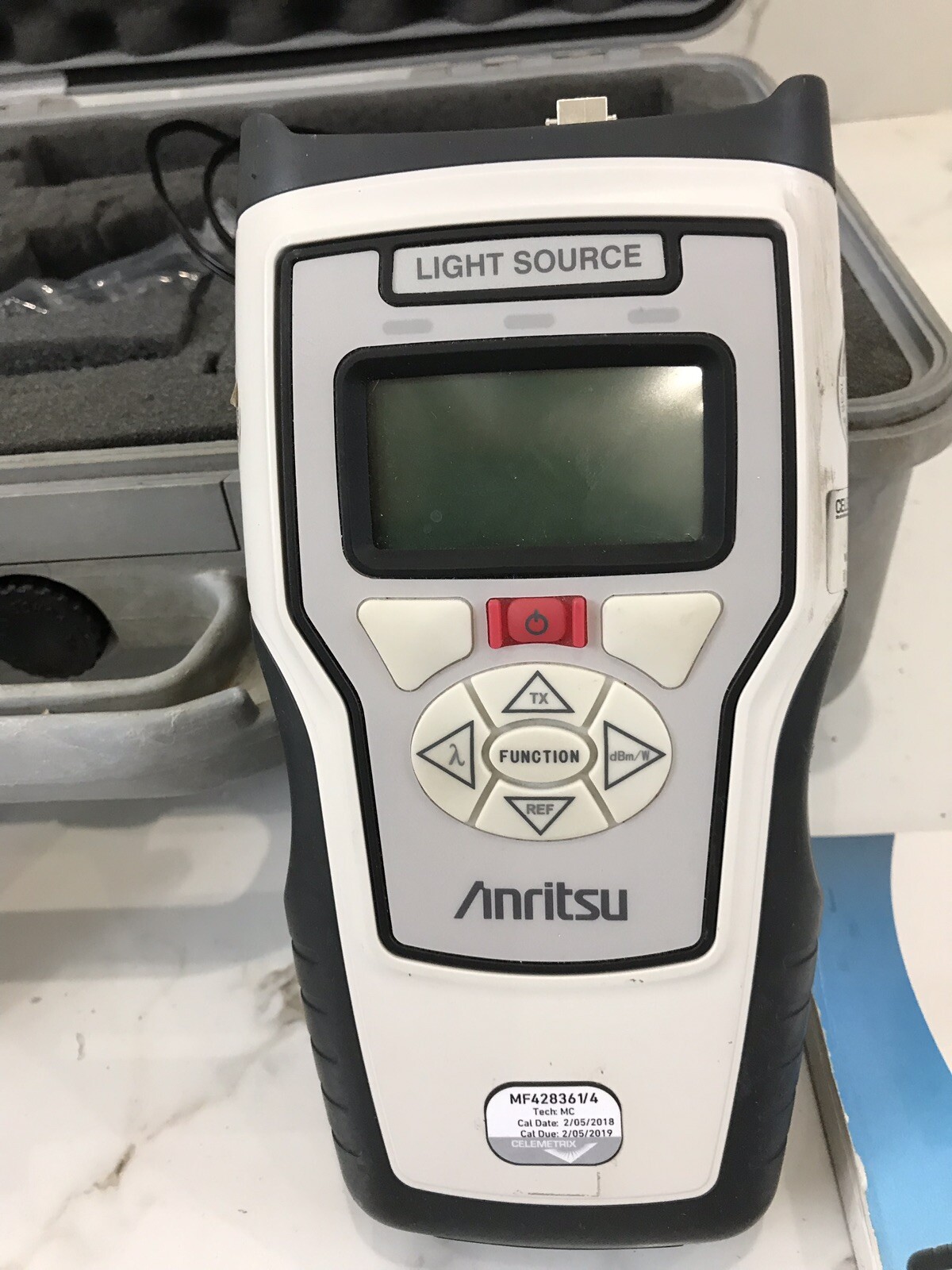 Anritsu CMA50 Light Source With Nett Optical Power Meter & Accessories ...