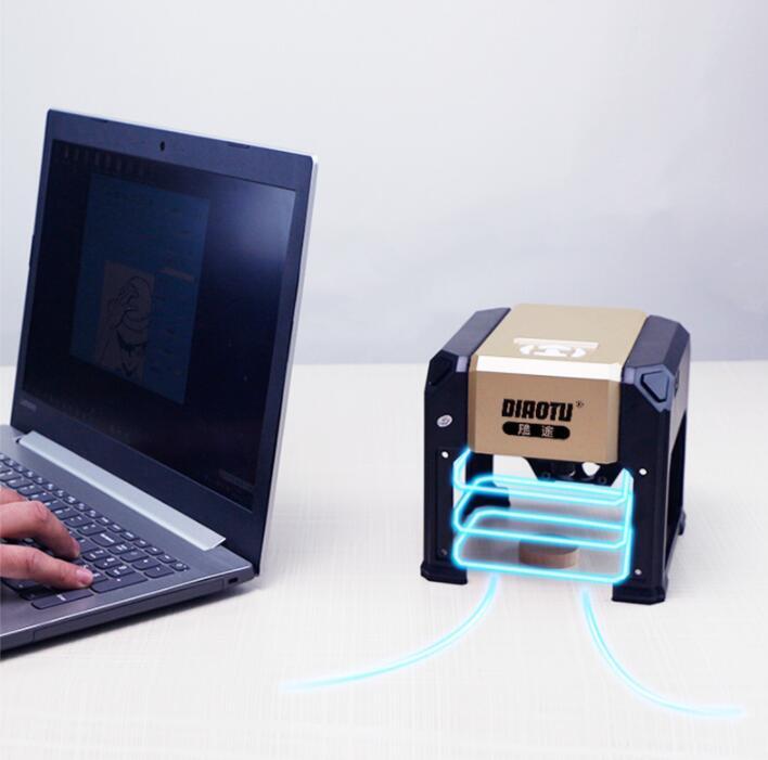 Auto Laser Engraver 3000Mw Cnc Mark Engraving Machine Logo Marking ...