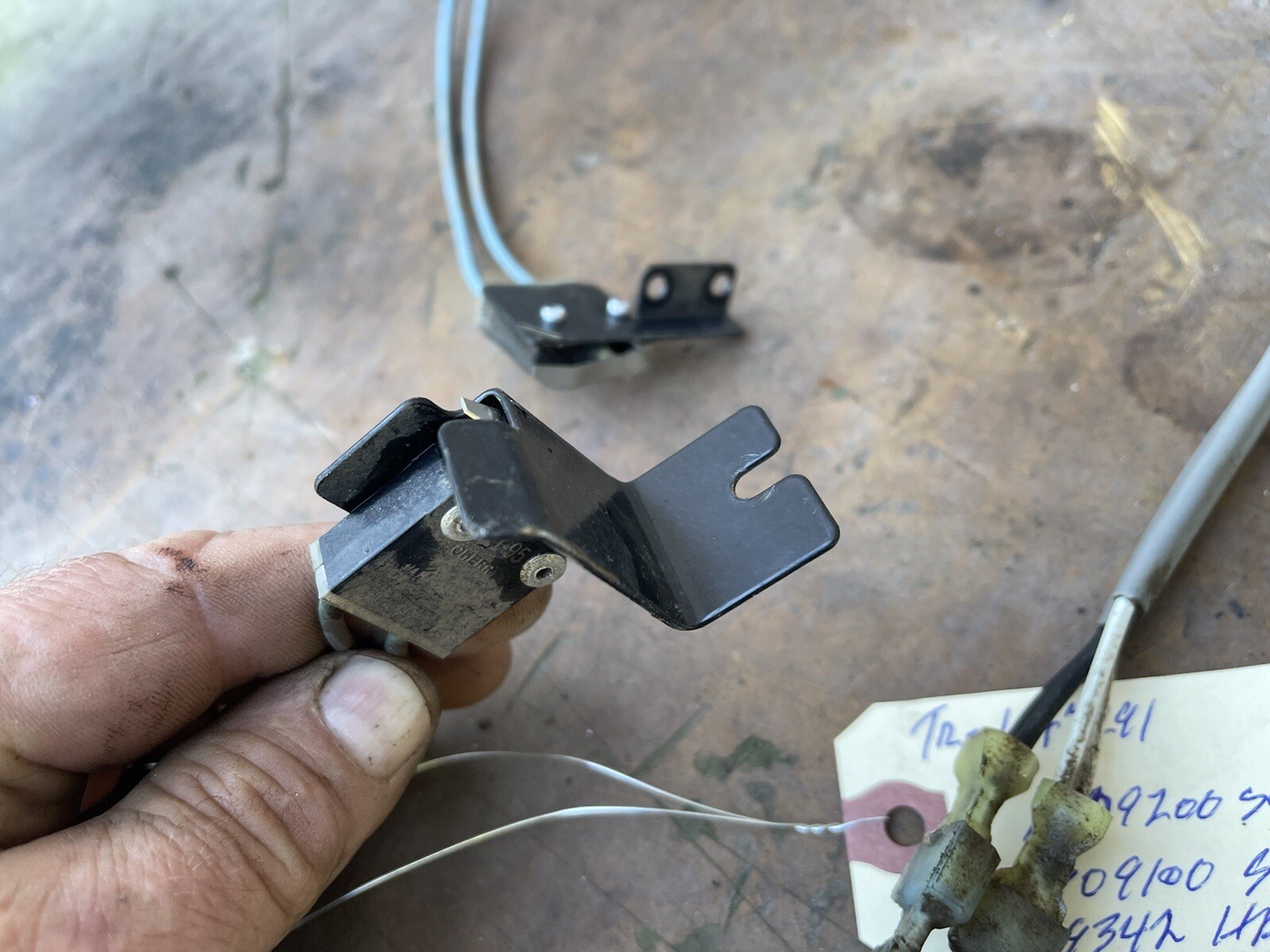 USED Troy Bilt Chipper Vac Wire Harness And Safety Switches 1909200 ...