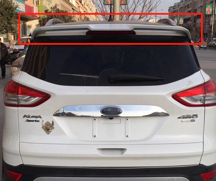For 2013-2019 Ford Escape Kuga ABS Black Rear Spoiler Factory Style ...