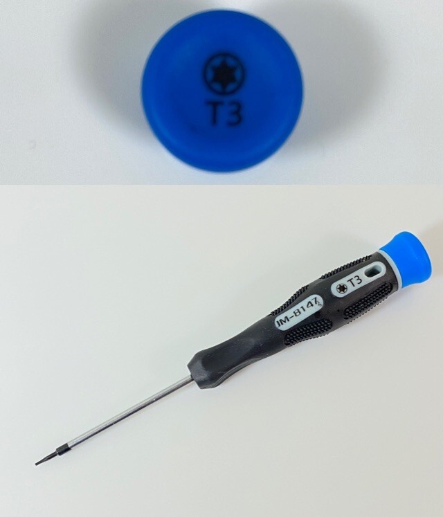Torx T3 star Screwdriver precision electronics & optics repair ...