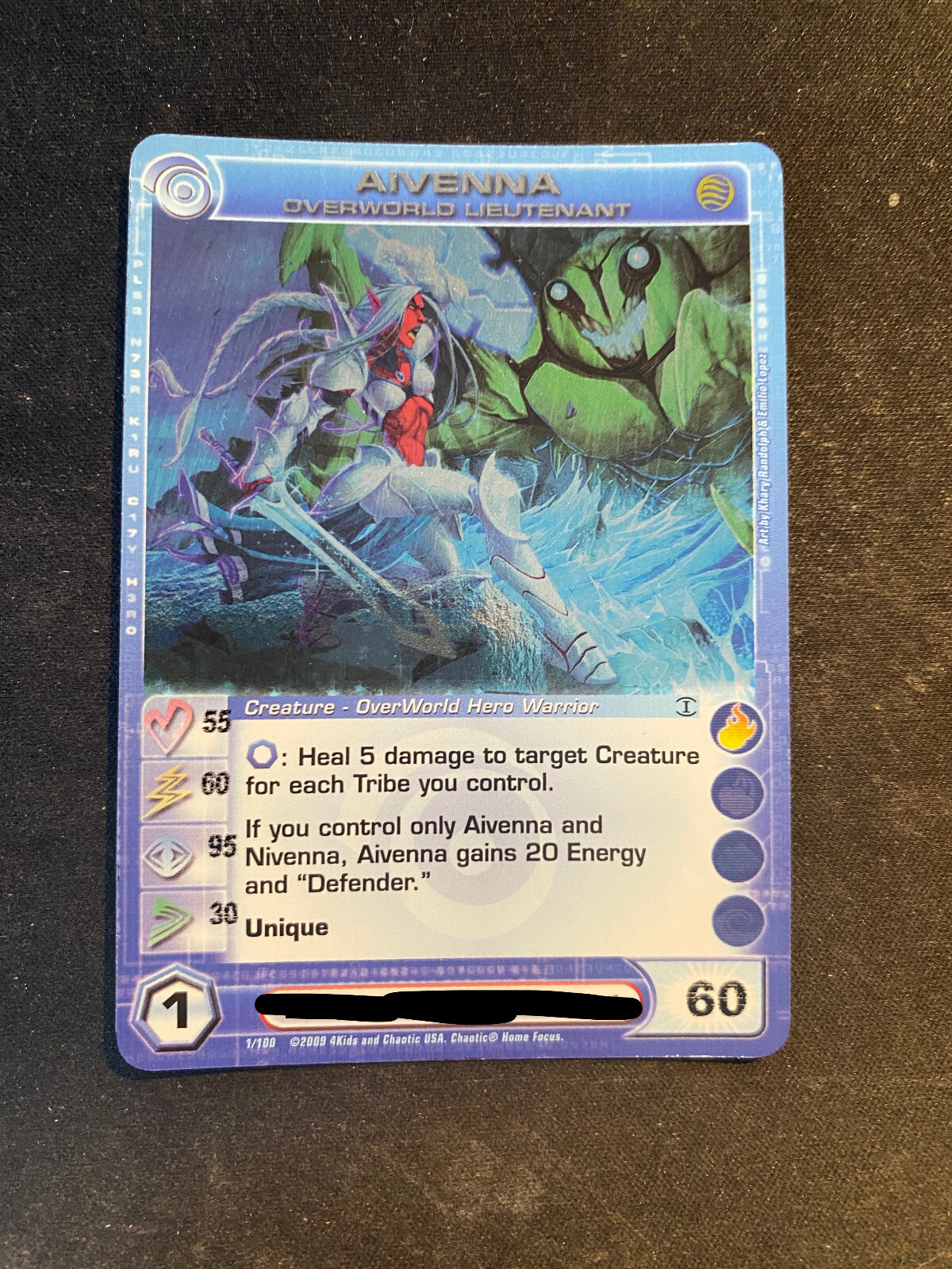 Aivenna Overworld Lieutenant - Rare - Chaotic Card - Forged Unity N/M ...