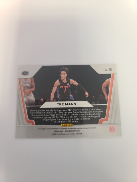 2021-22 Panini Prizm Draft Picks - Widescreen #10 Tre Mann (RC) for ...