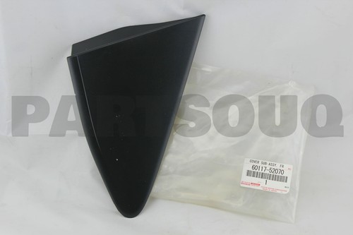 6011752070 Genuine Toyota COVER SUB-ASSY, FRONT PILLAR, UPR RH 60117 ...