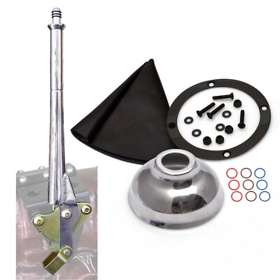 11 Transmission Mount Emergency Hand Brake with Black Boot, Black Ring ...