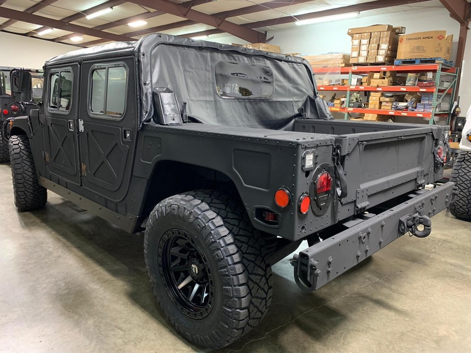 Humvee 4 Man Soft Top & Rear Curtain | Black