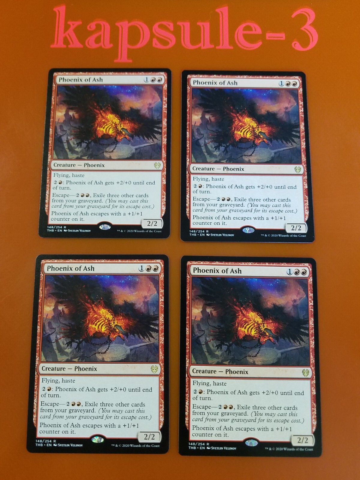 4x Phoenix of Ash | Theros Beyond Death | MTG Magic Cards | eBay