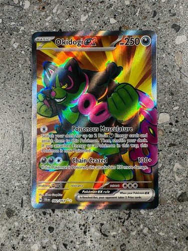 Pokemon TCG Cards Okidogi ex 082/064 Shrouded Fable Full Art Ultra Rare ...