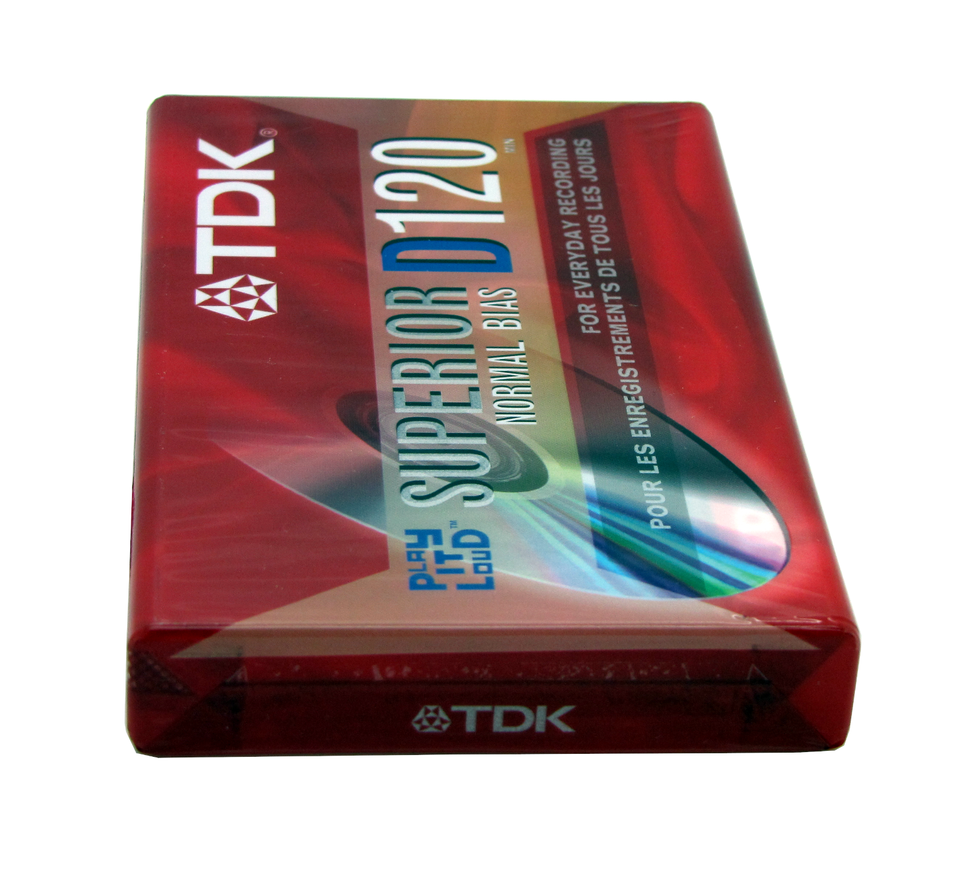 TDK D120 SUPERIOR 120 Minutes Ferric Blank Audio Cassette Tape (2003 ...