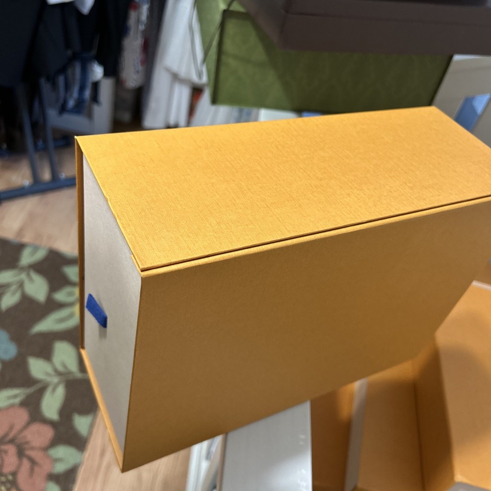 Authentic LOUIS VUITTON LV Gift Box Pull-out Large Box 12x 8.5x5inches ...