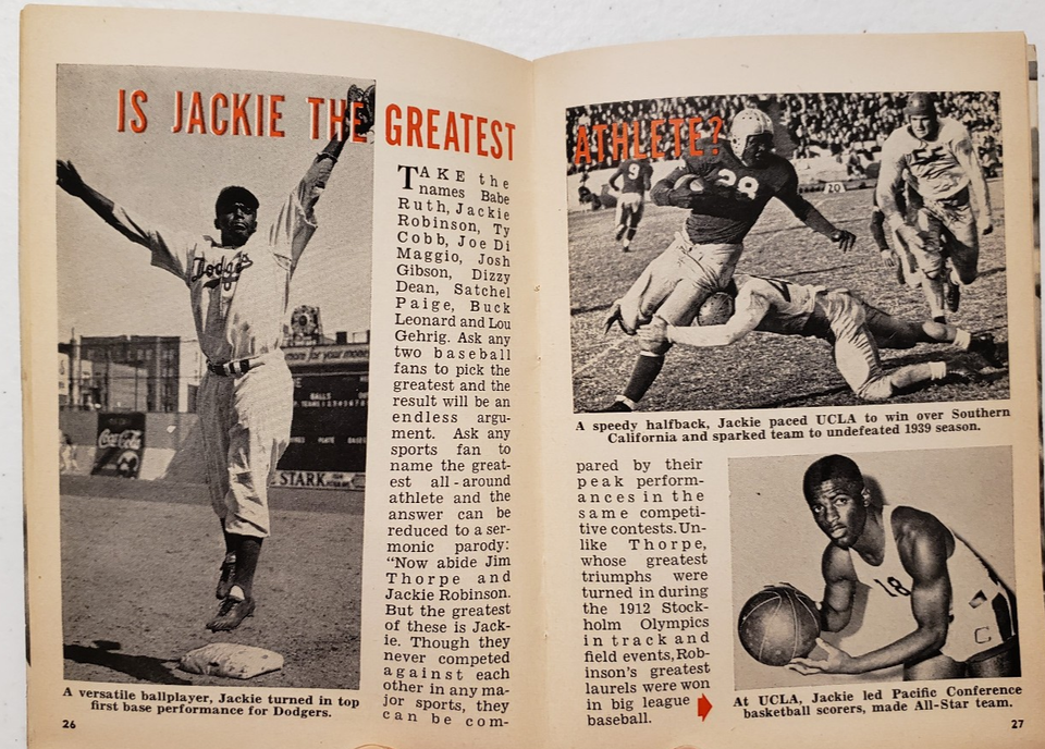 Hue Magazine July 1956 Sammy Davis Jr~Jackie Robinson~Duke Ellington ...
