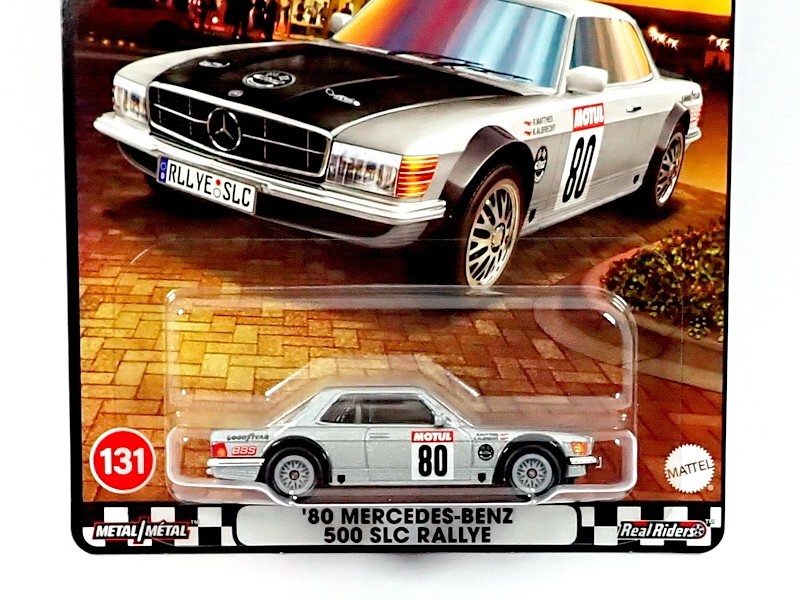HOT WHEELS PREMIUM / No. 131 1980 Mercedes-Benz 500 SLC Rallye ...