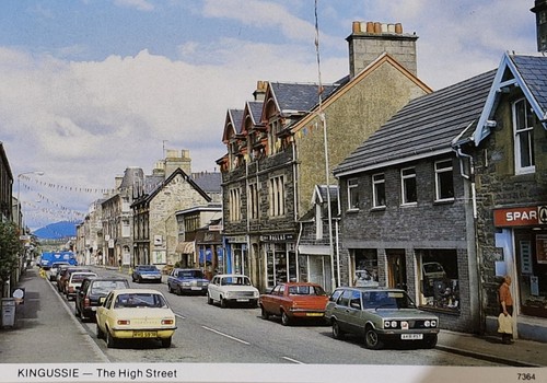 Kingussie High Street, Vintage Postcard | eBay