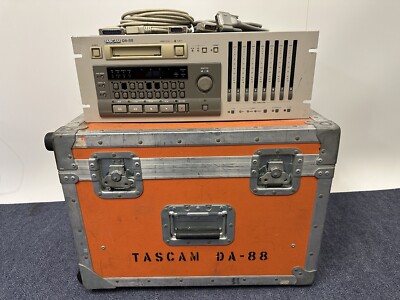 Tascam DA-88 8 Channel Digital Multitrack Audio DTRS Player/Recorder W ...
