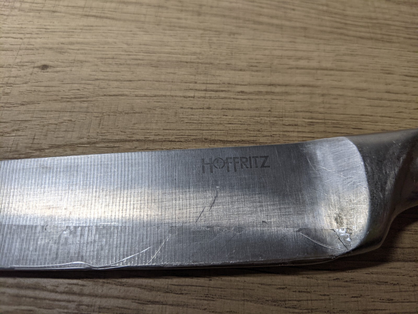 Hoffritz Knife Germany Stainless Steel Bread And Chefs Knife Set of 2 ...