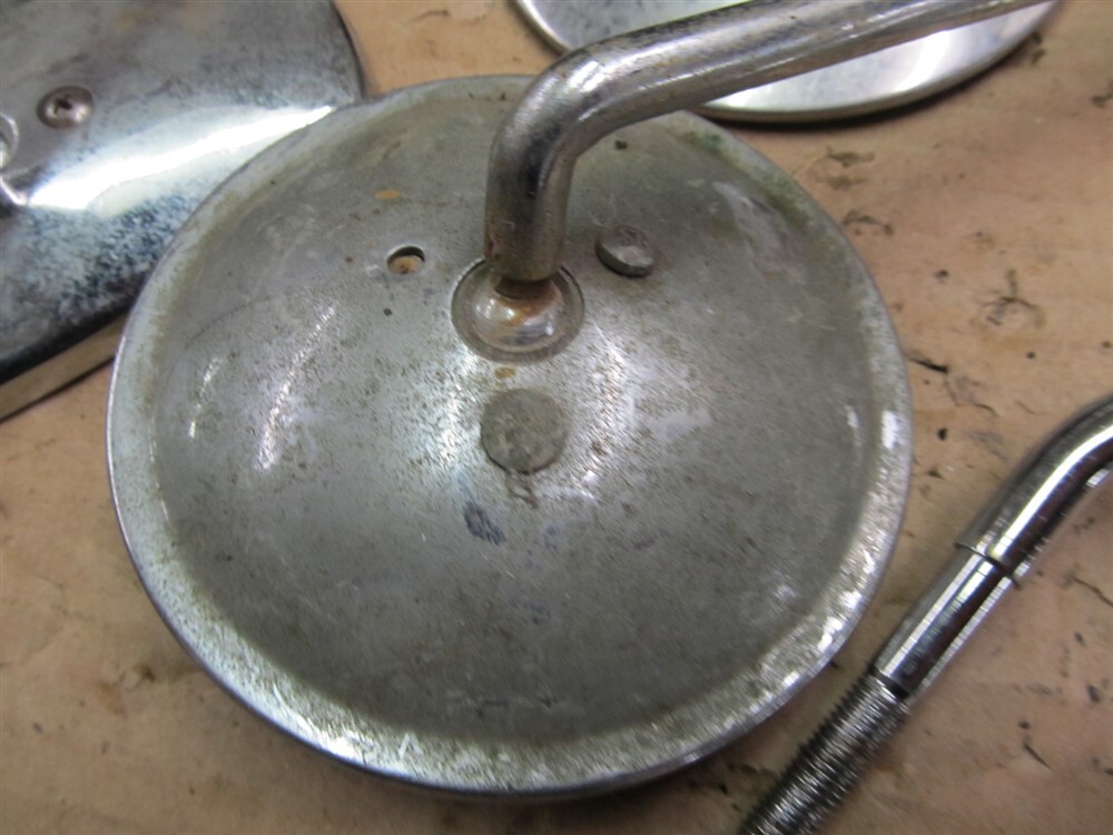 Harley Panhead Shovelhead Rear View Mirror LOT | eBay