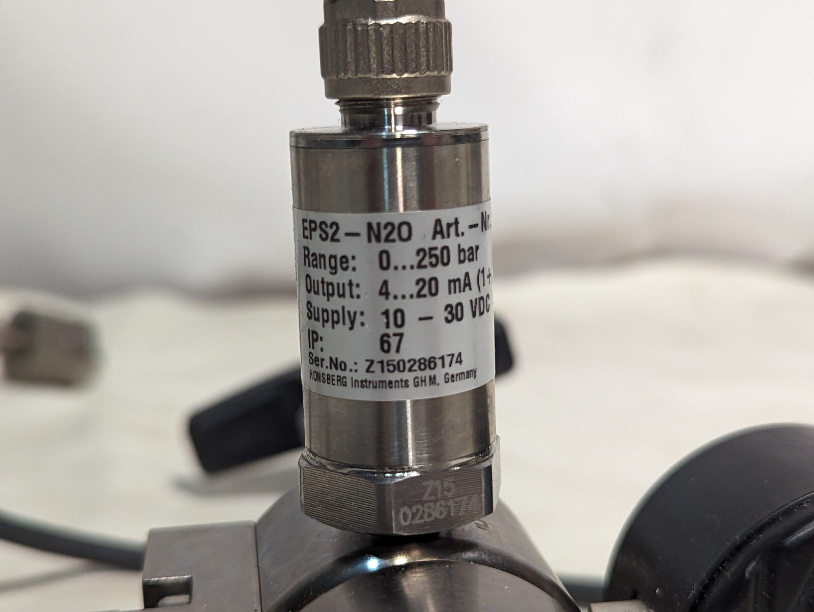 Honsberg EPS2-N2O pressure transmitter, 0-250 bar | eBay