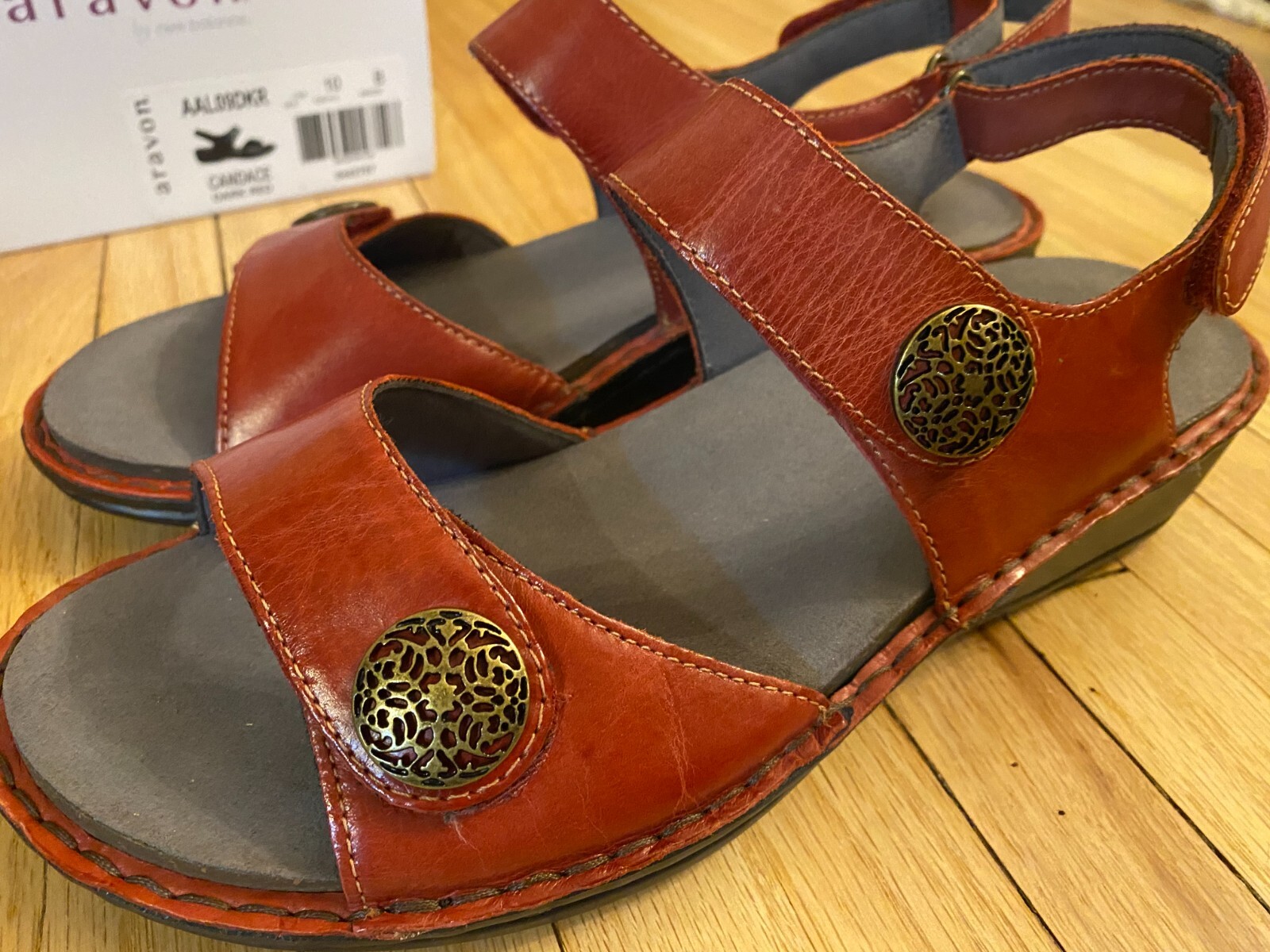 Aravon by New Balance Candace Red | eBay