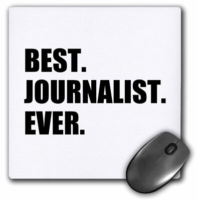 3dRose Best Journalist Ever, fun gift for talented newspaper magazine ...