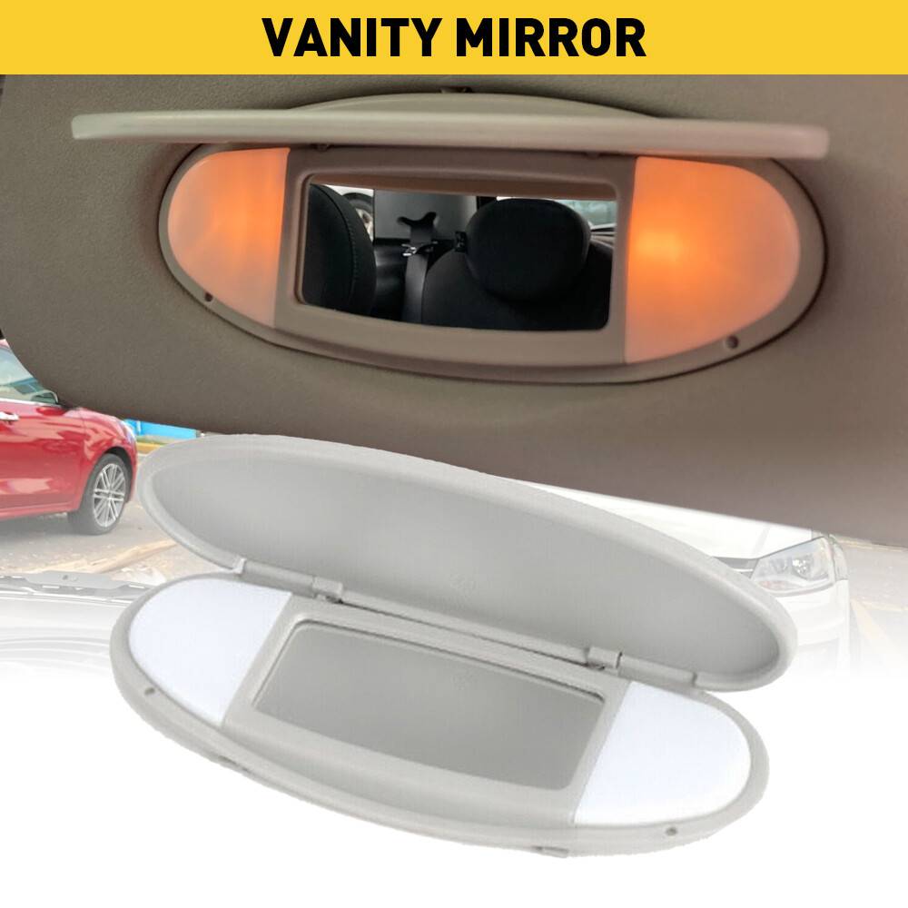 For BMW Mini R55-R61 07-14 Sun Visor Vanity Mirror Cover Makeup ABS ...