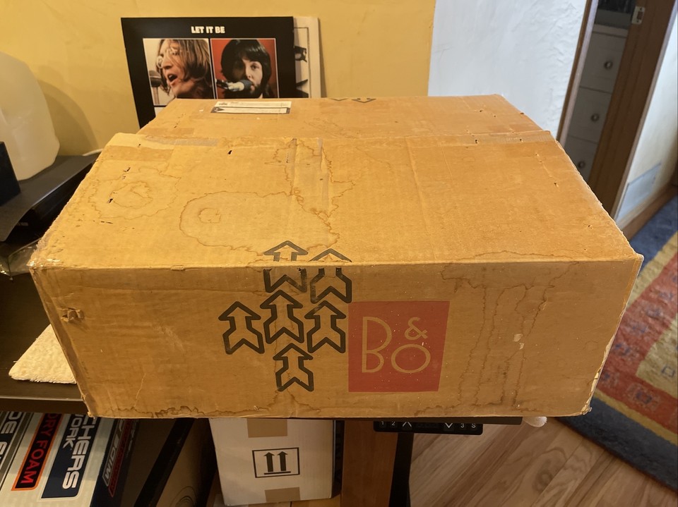 Bang & Olufsen BeoGram 2404 Turntable. Factory Box. NO CARTRIDGE. As Is ...