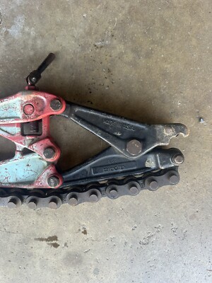 Ridgid Cast Iron Soil Pipe Cutter 266 20" Chain FAST FREE SHIPPING | eBay