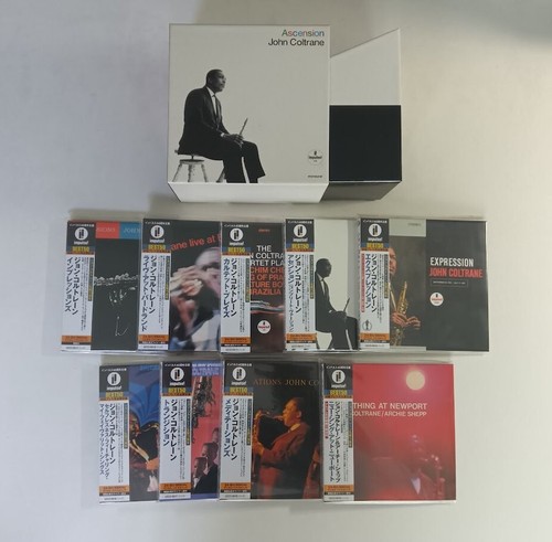 John Coltrane Japan 9 Titles Set Mini-LP CD w/OBI + LTD Storage Box | eBay