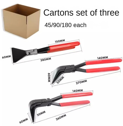 3 Pack Hand Seamers Sheet Metal Tools, Metal Bender Hand Tool, Sheet ...