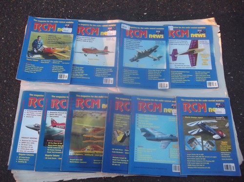 RCM NEWS LOT OF 10 MAGAZINES RADIO CONTROL MODEL NEWS | eBay Australia
