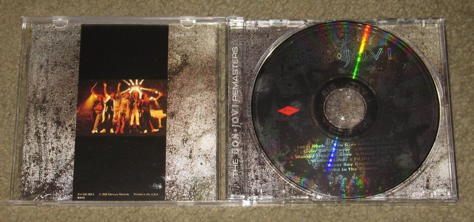 Bon Jovi - Slippery When Wet [Remaster] (CD, 1986, Mercury Records) | eBay