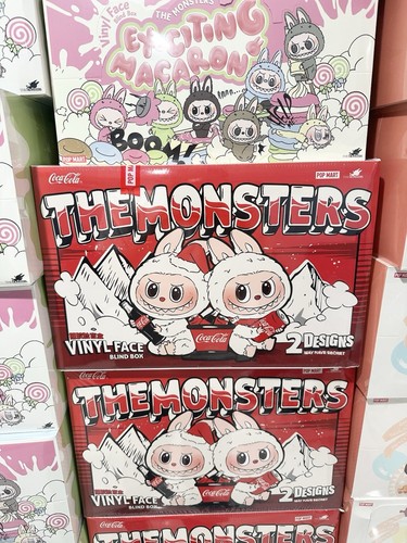 *AUTHENTIC US SELLER* POPMART Labubu THE MONSTERS Coca-Cola Vinyl Face ...