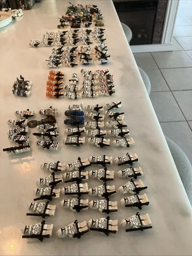 Lego STAR WARS Minifig Lot Commander Phase 1 Fox/Rex/Cody $1800 ...