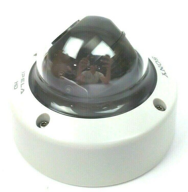 Sony Ipela HD Indoor Minidome Security Surveillance IP Network Camera ...