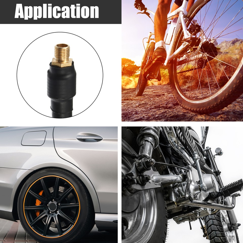 ONE 1.5m Car Tire Inflator Extension Hose Chuck Adapter Connect Air ...