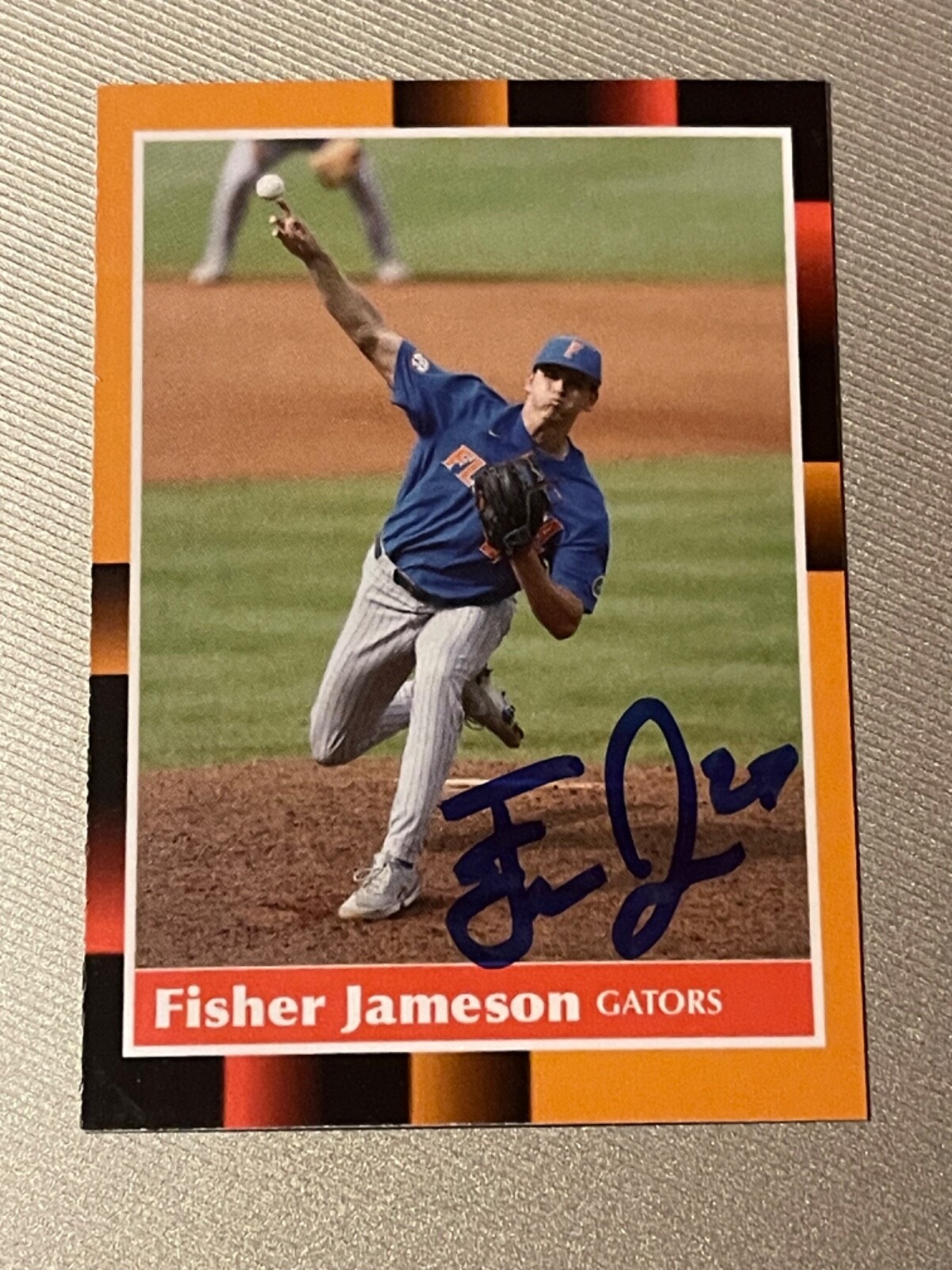 Florida Gators FISHER JAMESON Signed Card | eBay