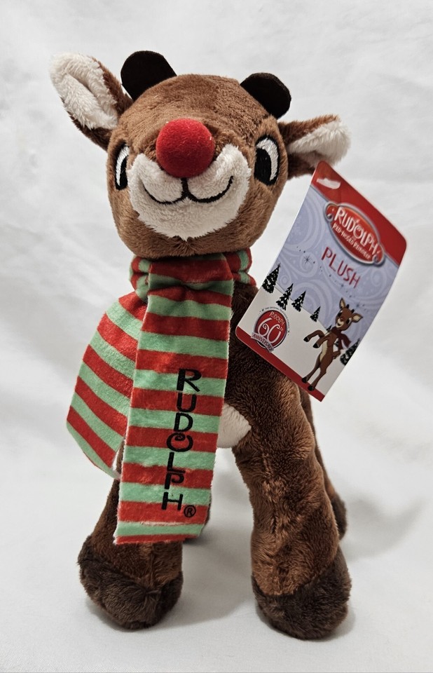 RUDOLPH THE RED NOSED REINDEER - 8" RUDOLPH - PLUSH STUFFED ANIMAL | eBay