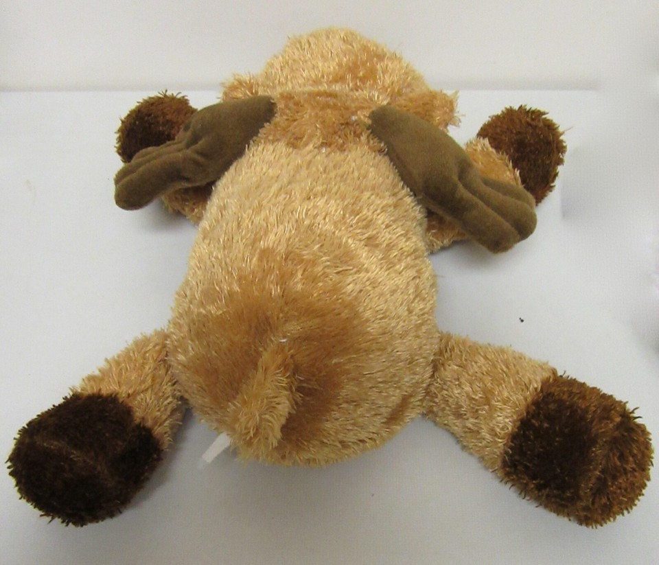 Plush Brown Moose 14" Grunt Sounds | eBay
