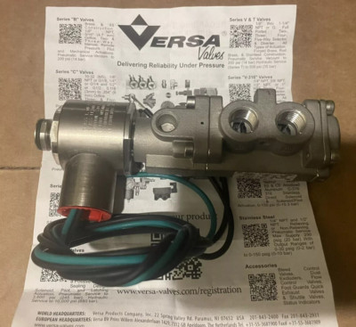 VERSA CSG-3321-316-S-XXV4-D024 3-Way STAINLESS SOLENOID VALVE | eBay