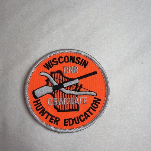 Wisconsin DNR Hunter Education Graduate Patch NEW | eBay