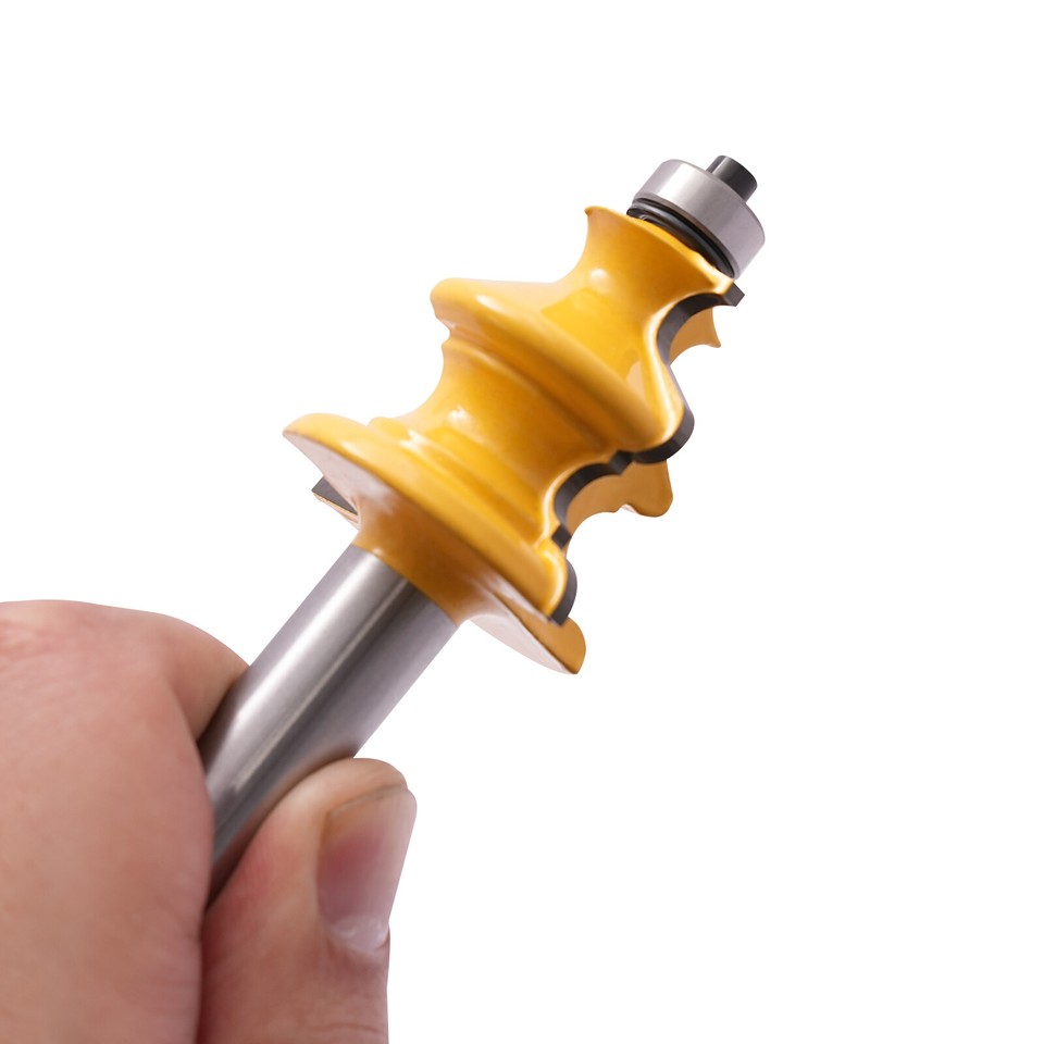 10* Router Bit Set Corner Rounding Edge-Forming Roundover Beading ...