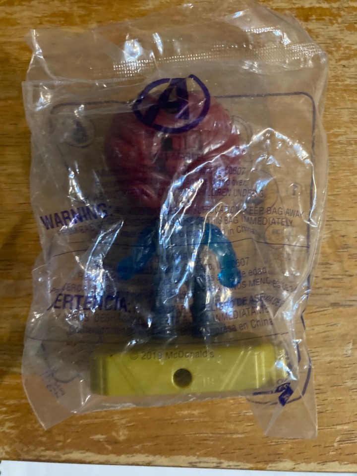 McDonalds Marvel Avengers Black Widow Team T17 Happy Meal #6 Toy Figure ...