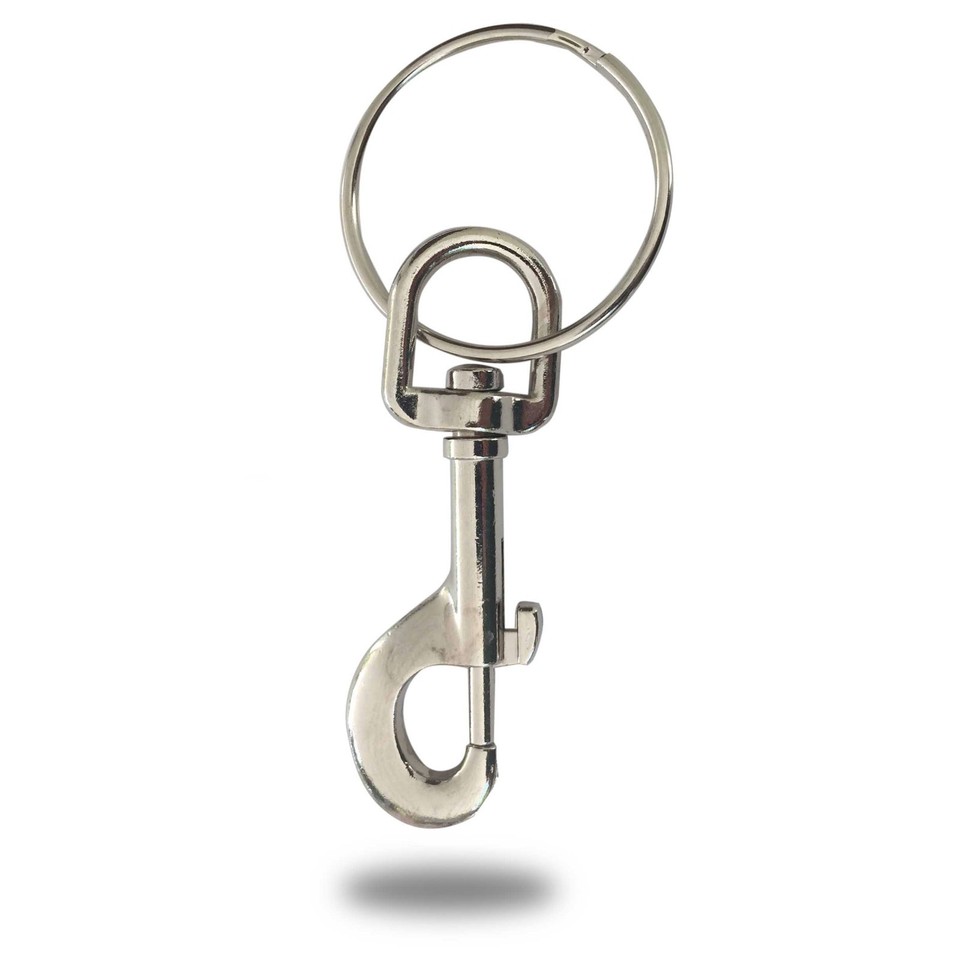 Large Ring Keychain Keys Organizer Ring Key Chains Accessories Chrome ...