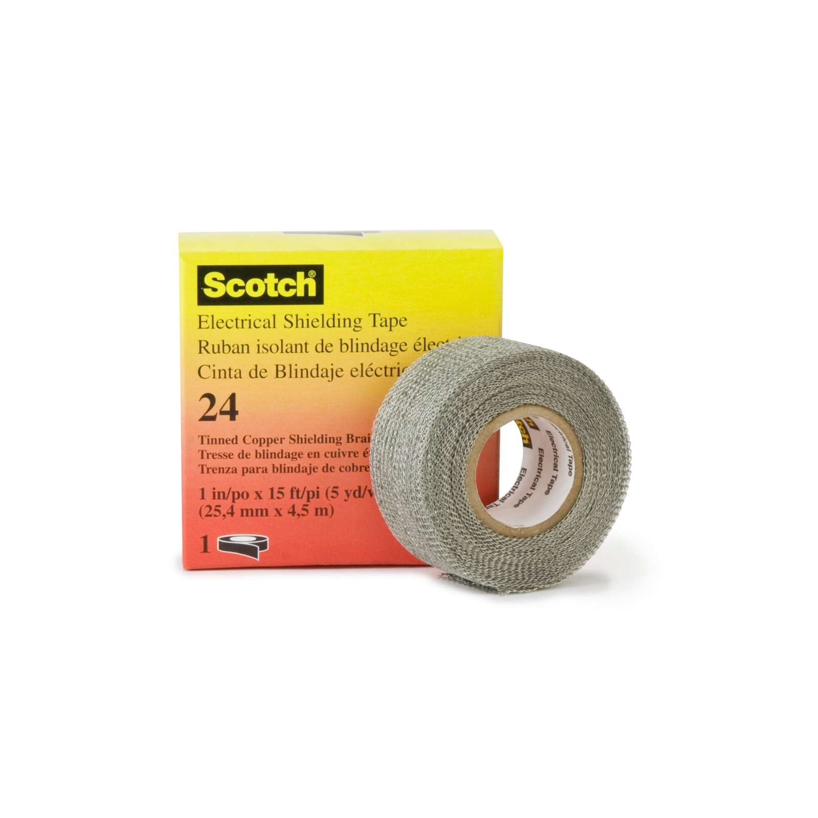 Scotch® Electrical Shielding Tape 24, 1 in x 15 ft (25 mm x 4,6 m) | eBay