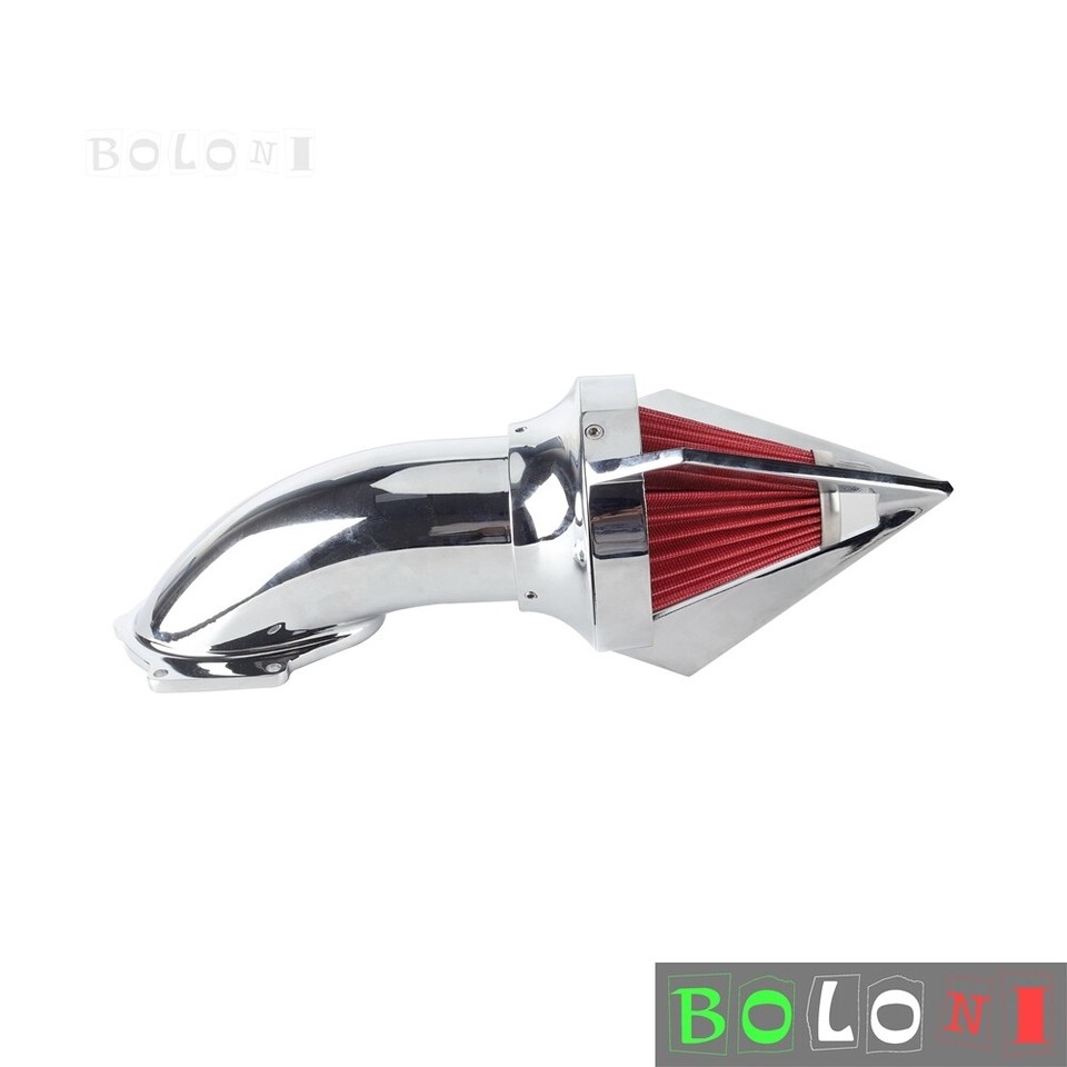 Chrome Spike Air Intake Filter Cleaner For Honda Shadow Aero 750 VT750 ...